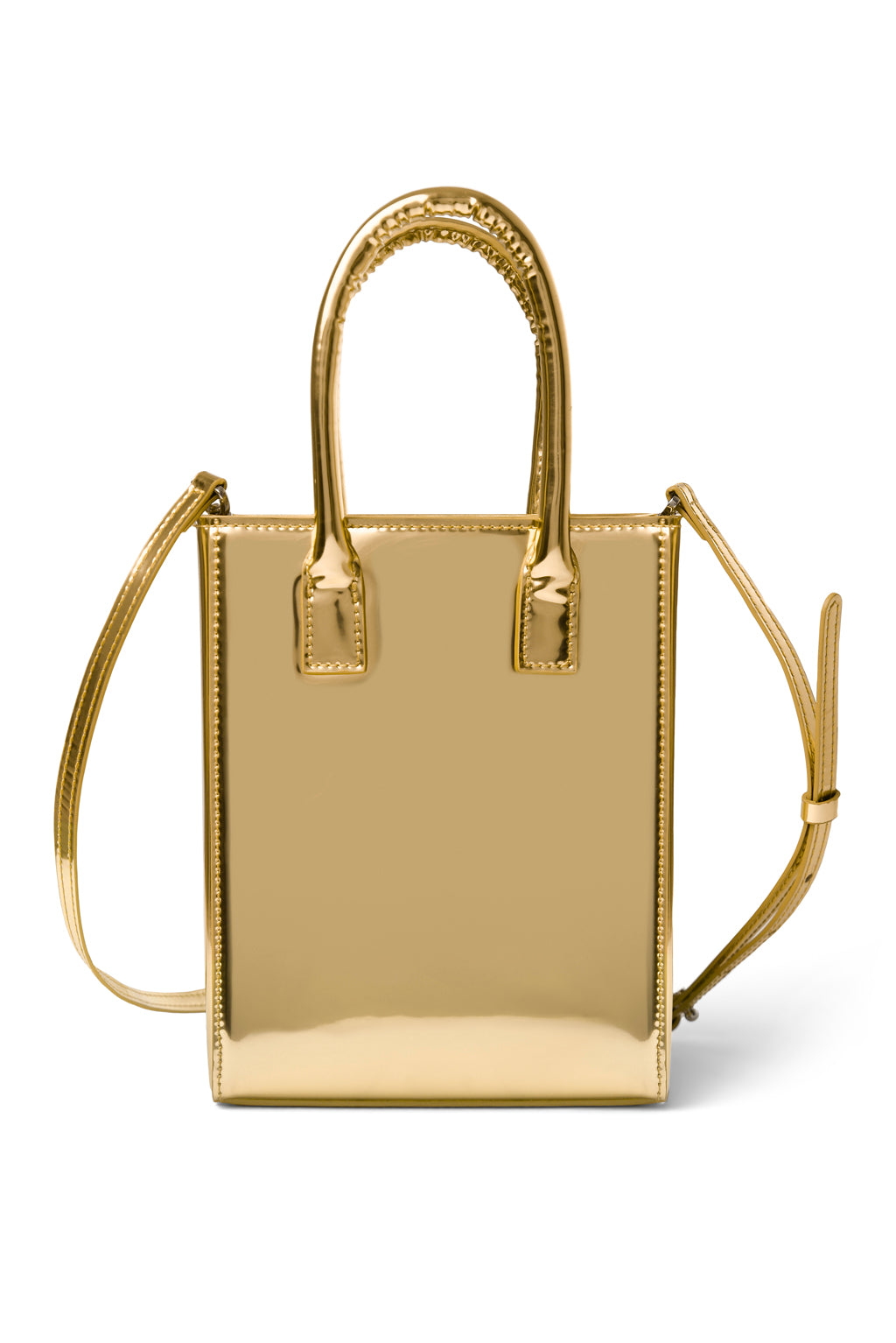 Vegan Leather Rectangular Small Tote – Materiel